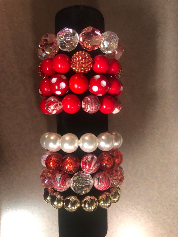 Hand Beaded Bracelets - Etsy
