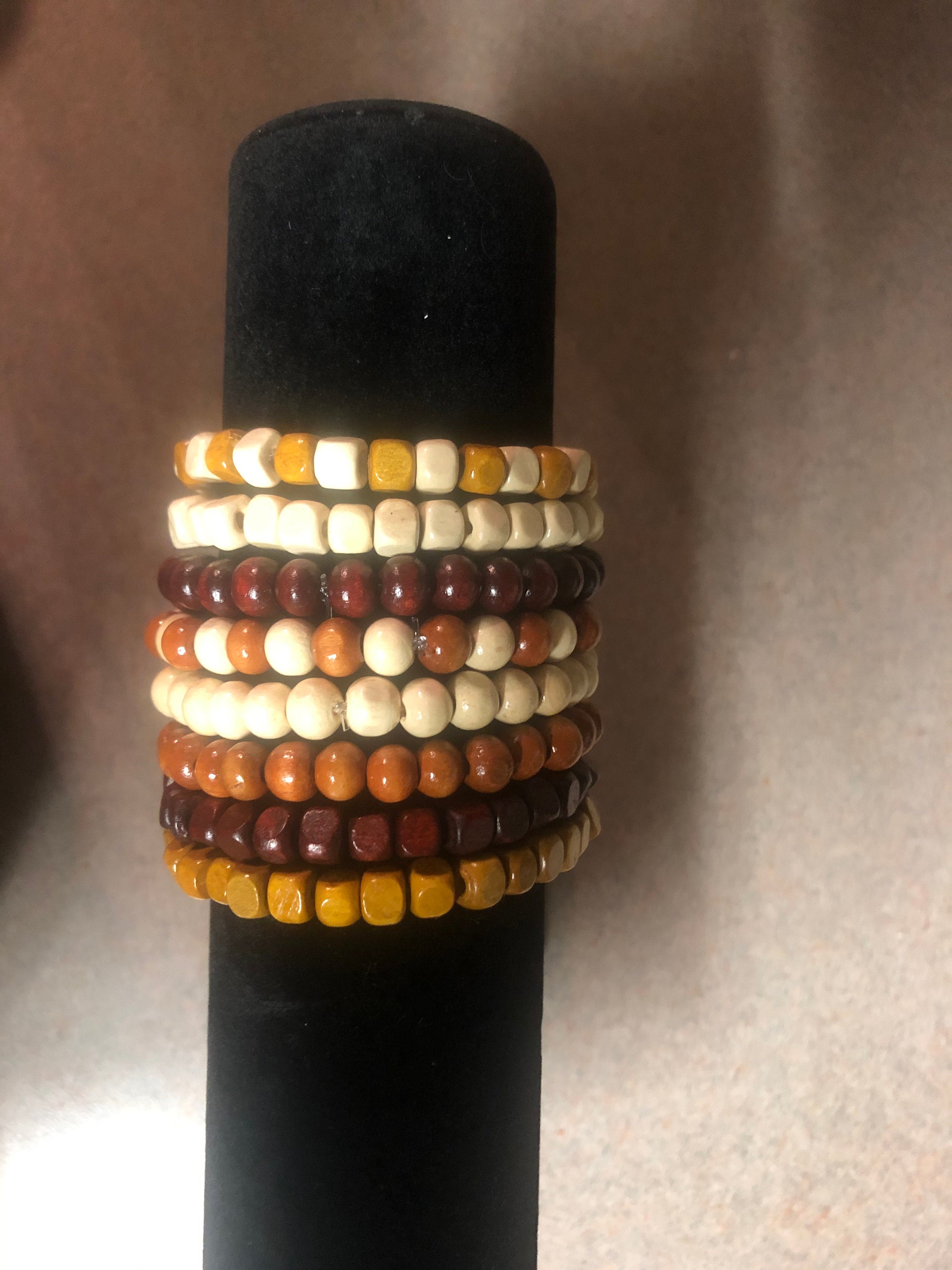 Hand Beaded Bracelets - Etsy