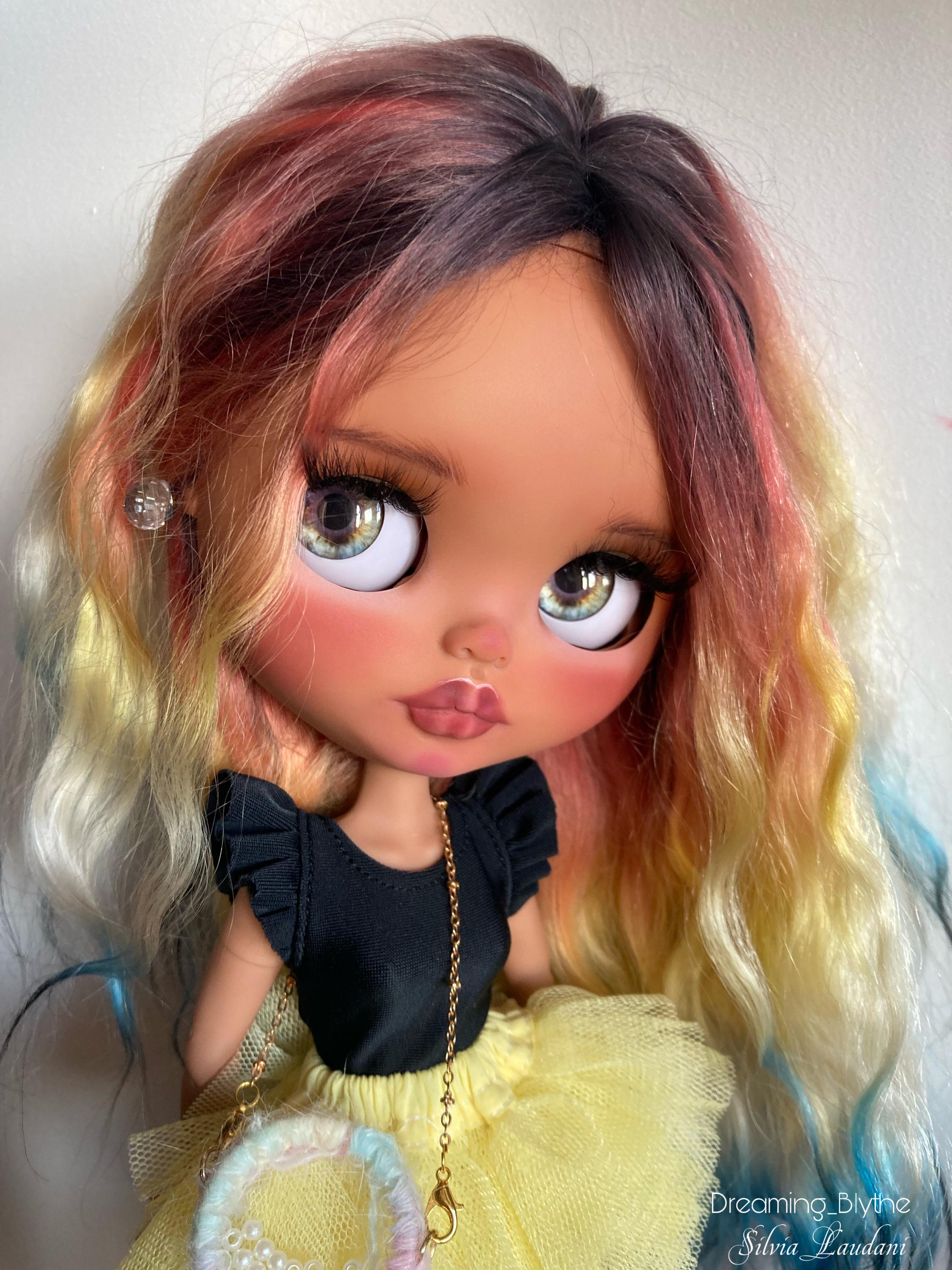Custom Blythe Doll Commission • OOAK Handmade Art Doll • Personalized ...