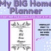 Student Planner Printable, Student Organizer, Back to School 2024-2025 ...