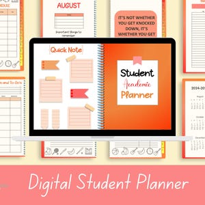 2024 2025 Digital Student Planner; Digital Planner for Good Notes ...