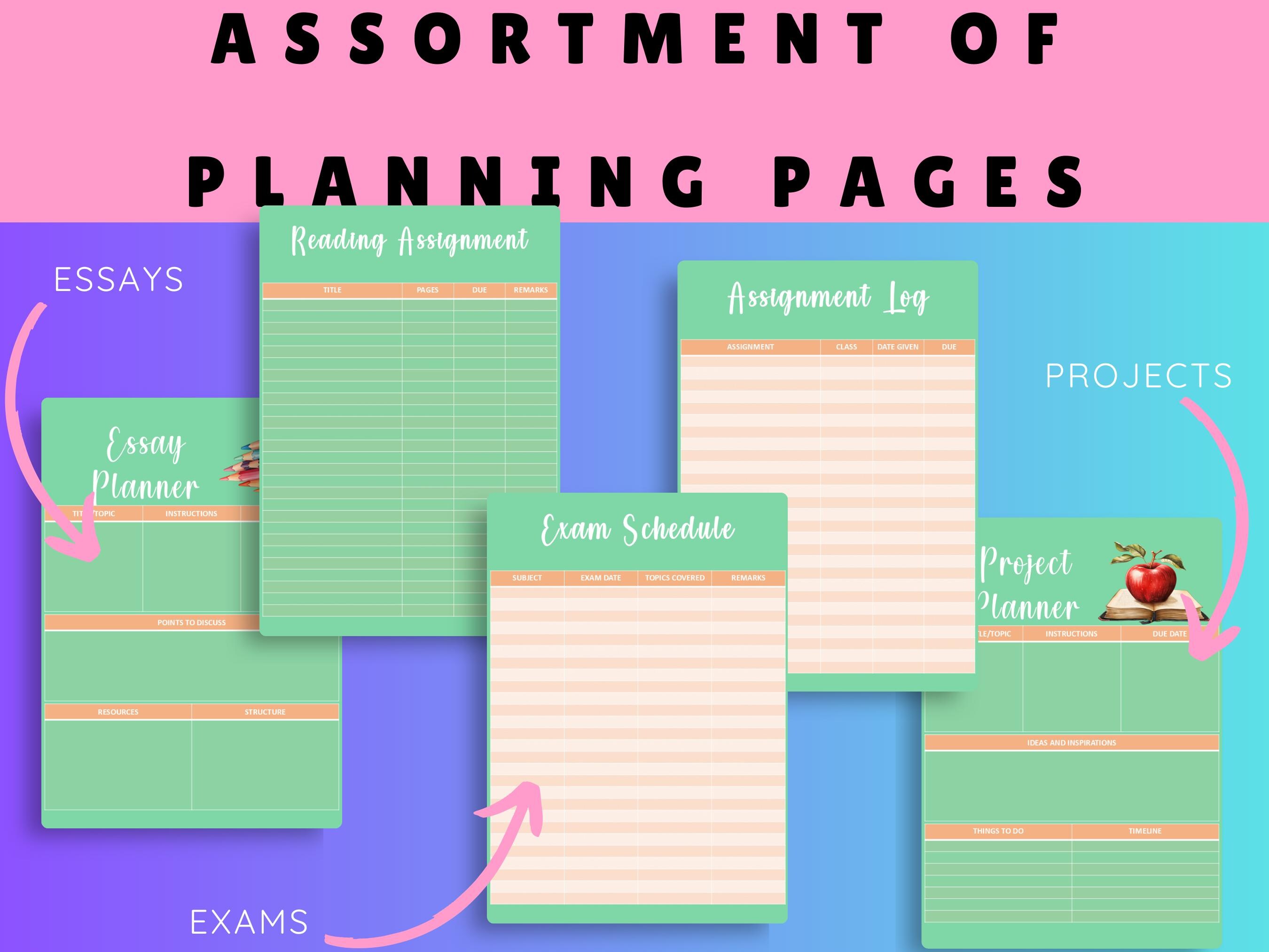 Teachers Planner Printable, Lesson Planning Book, Teacher Organizer ...