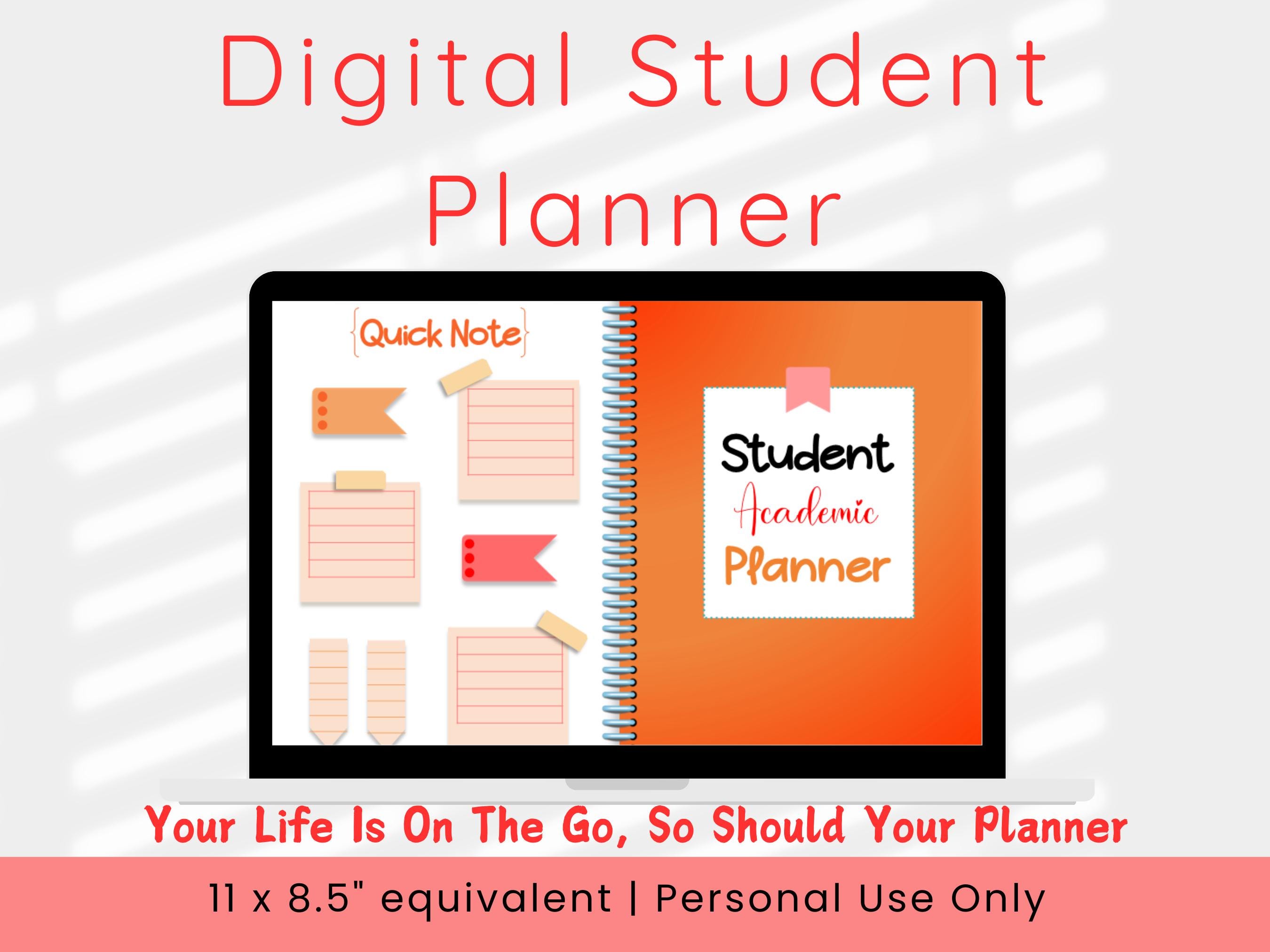 2024 2025 Digital Student Planner; Digital Planner for Good Notes ...