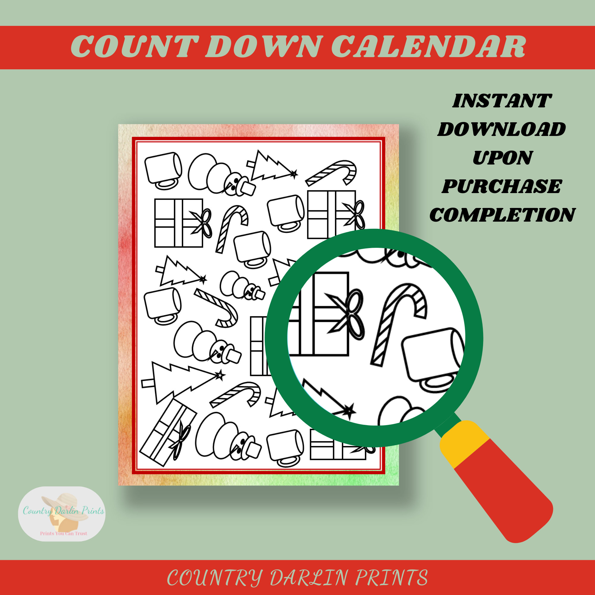 Christmas Planner, Fillable PDF Planner, Holiday Journal, Party ...