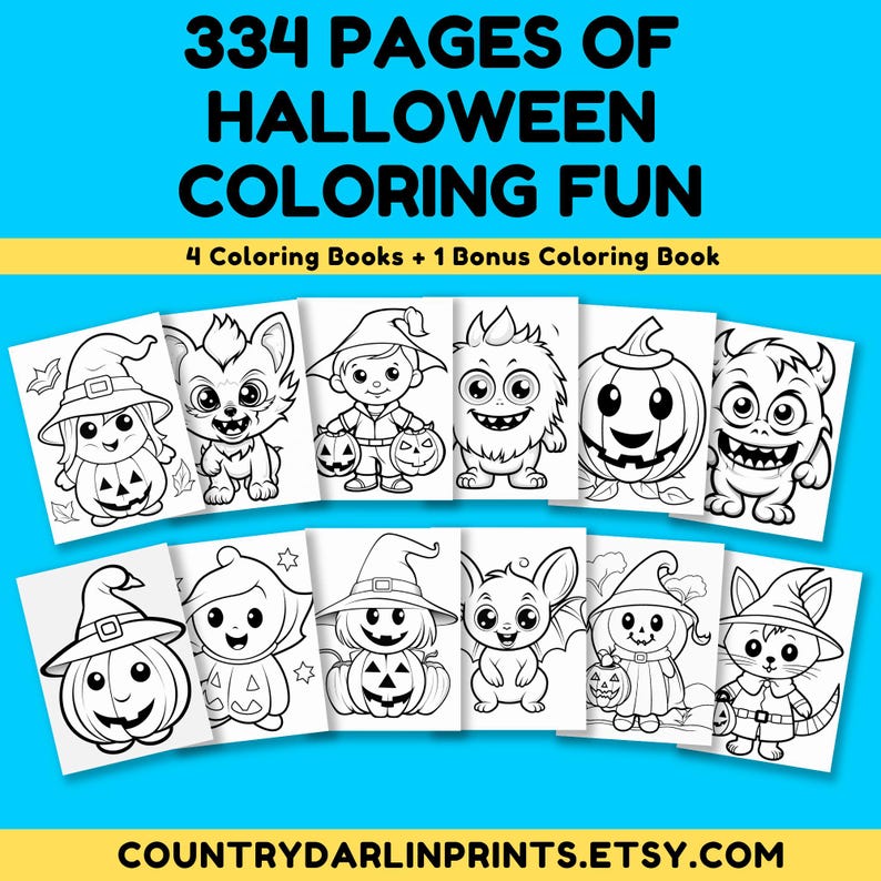 Halloween Preschool Printables; Homeschool Activities; Fall Coloring ...
