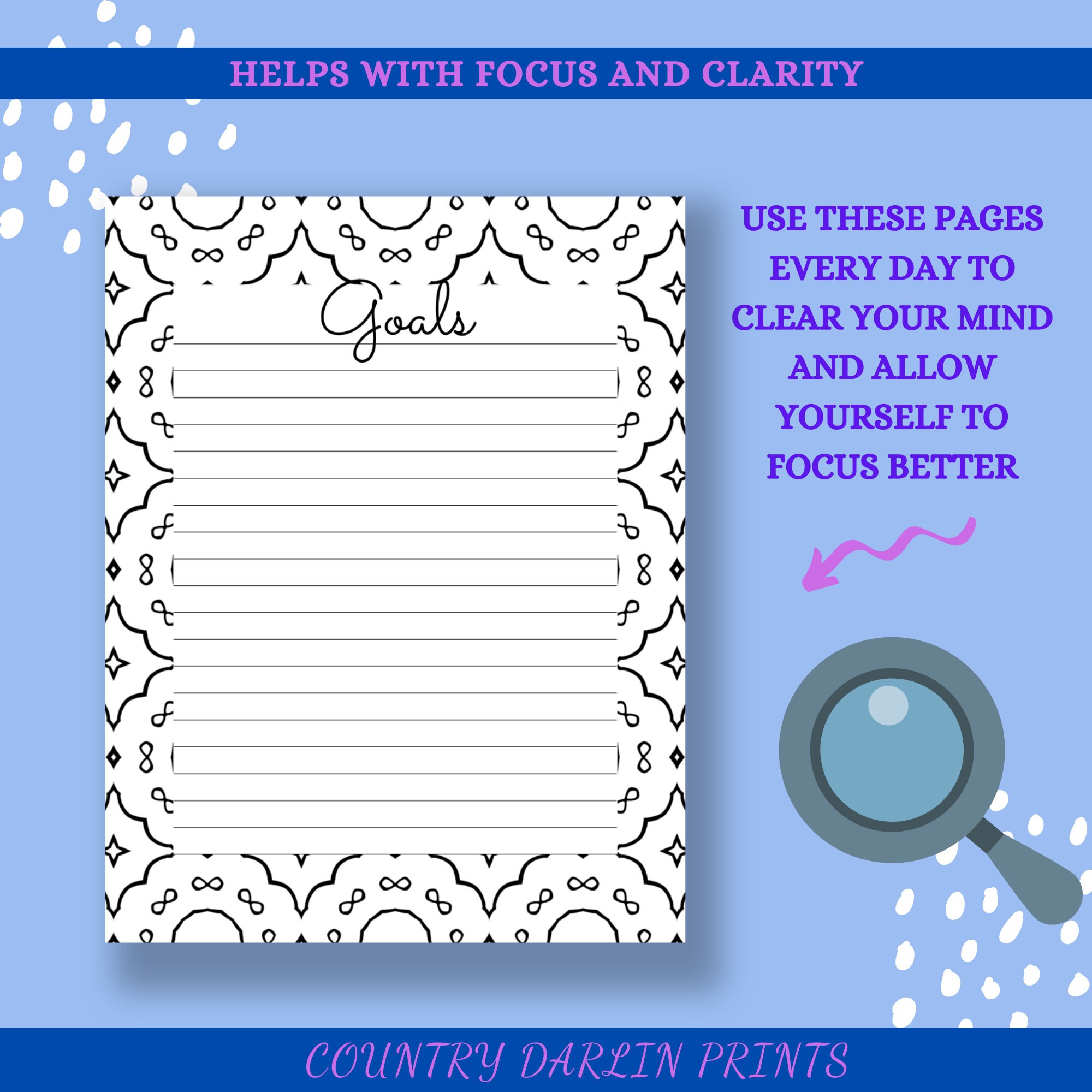 Coloring Journal Pages Printable, 14 Pages, 8.5x11, Coloring Printable ...