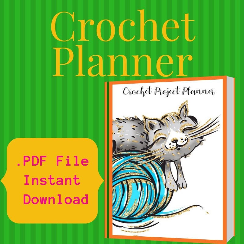 Crochet Planner, Printable Crochet Planning Page, Crochet Journal ...