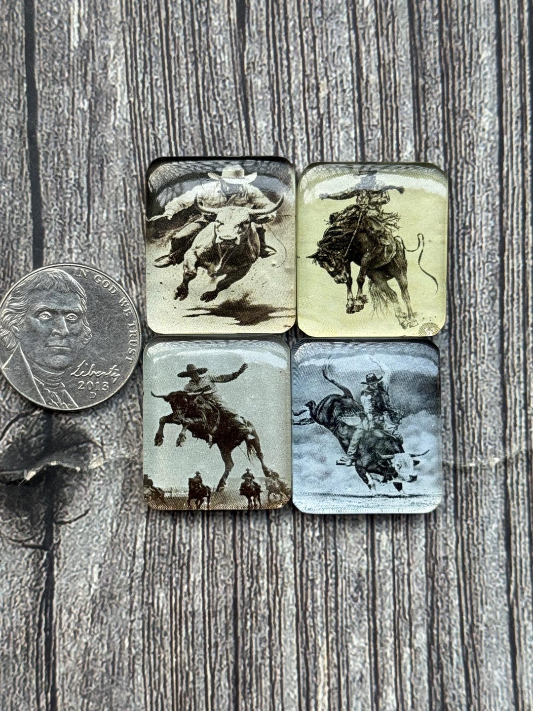 Rodeo Picture Doublet Cabs |cabochon | Gemstone | Cab | Polished Stone ...