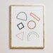 Geometric Shape Print Digital Instant Download Minimal - Etsy