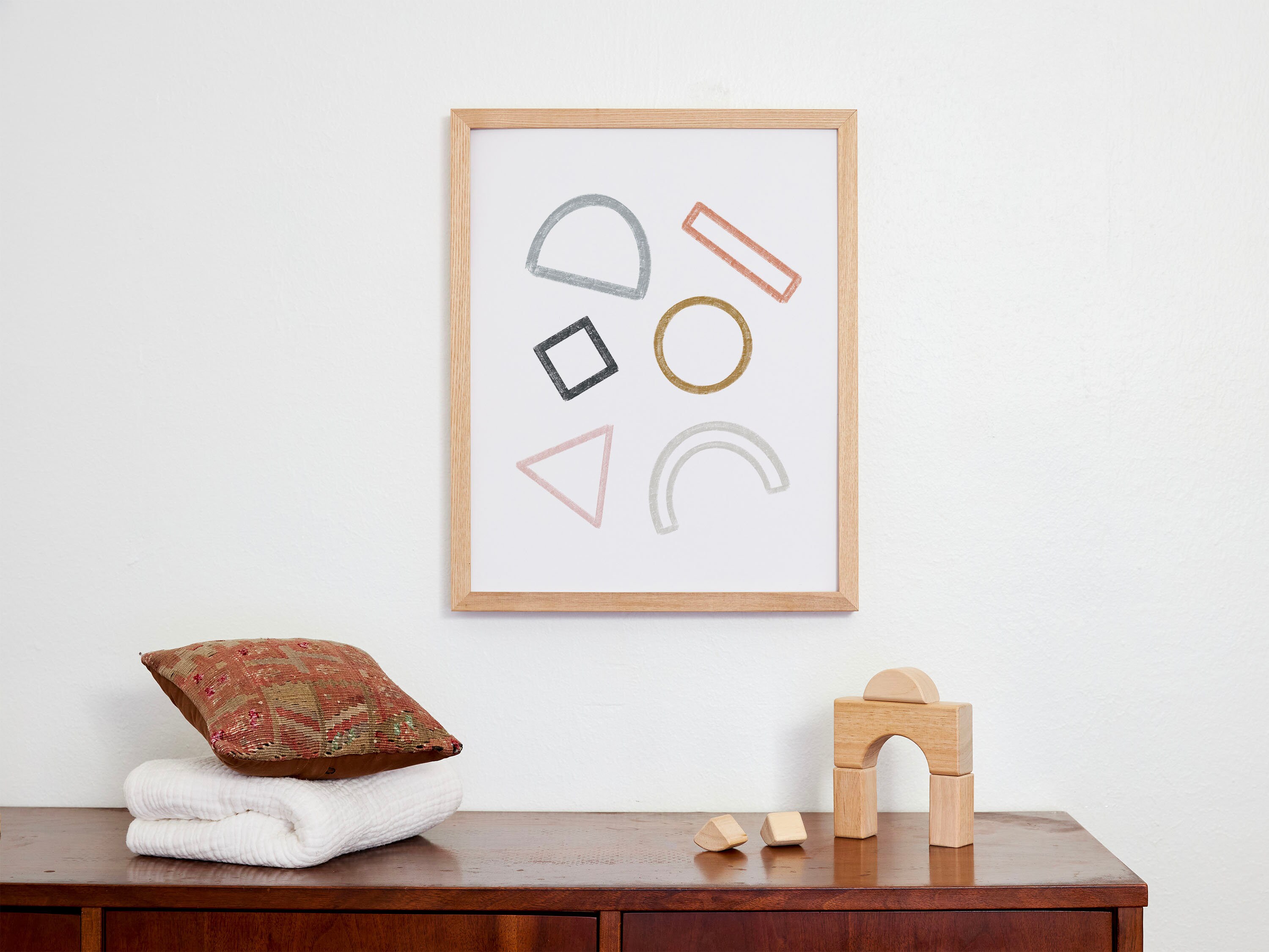 Geometric Shape Print Digital Instant Download Minimal - Etsy