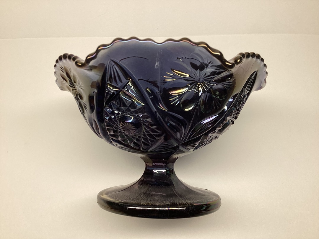 Imperial Glass Compote - Etsy