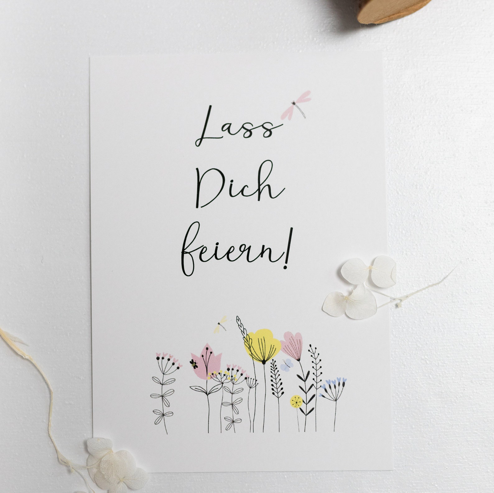 Geburtstagskarte Postkarte Lass Dich Feiern minimalistisch | Etsy Geburtstagskarte Postkarte Lass Dich Feiern minimalistisch | Etsy