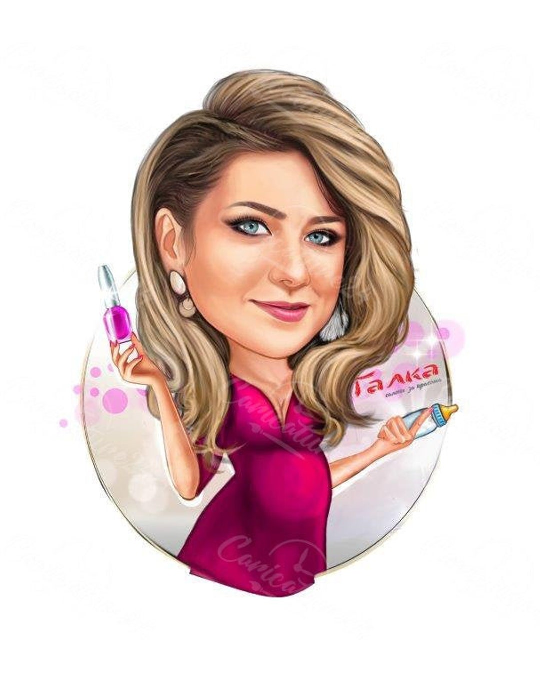 Custom Avatar Logo, Portrait Logo, Cartoon Portrait for Your Business ...