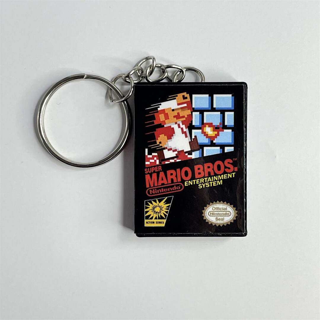 Nintendo Super Mario Bros Keychain Super Mario Bros. Nintendo Gift ...