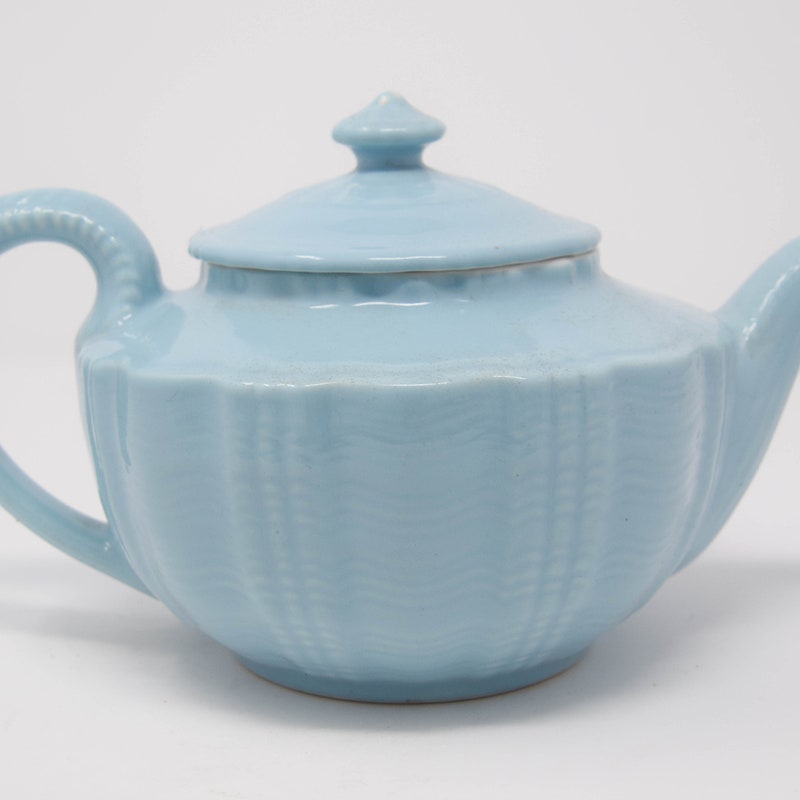 Blue Teapot - Etsy