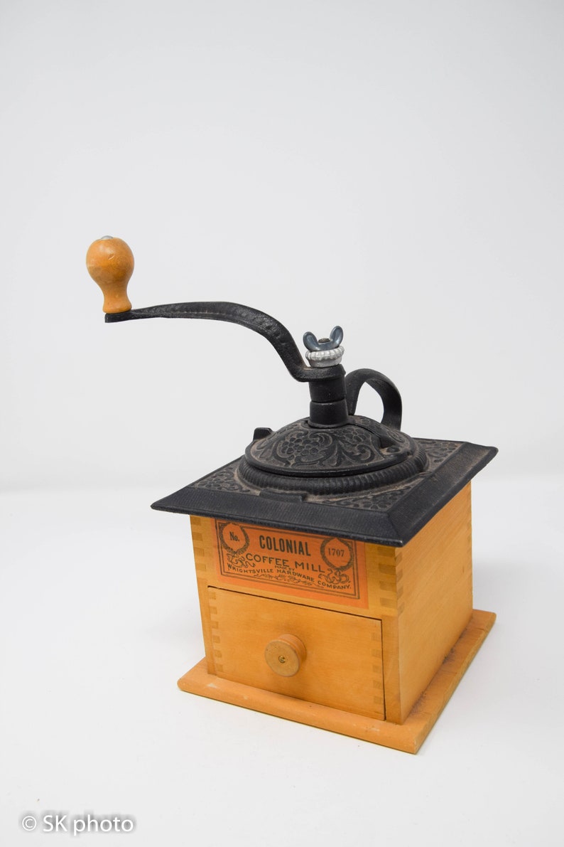Vintage Colonial Coffee Mill by Wrightsville Hardware Company Number ...