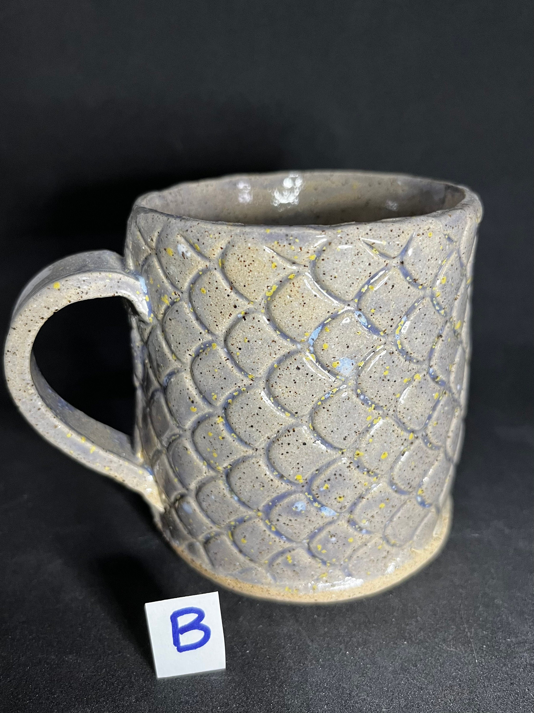 Home & Living Kitchen & Dining dragon scale pattern 12 oz Handmade ...