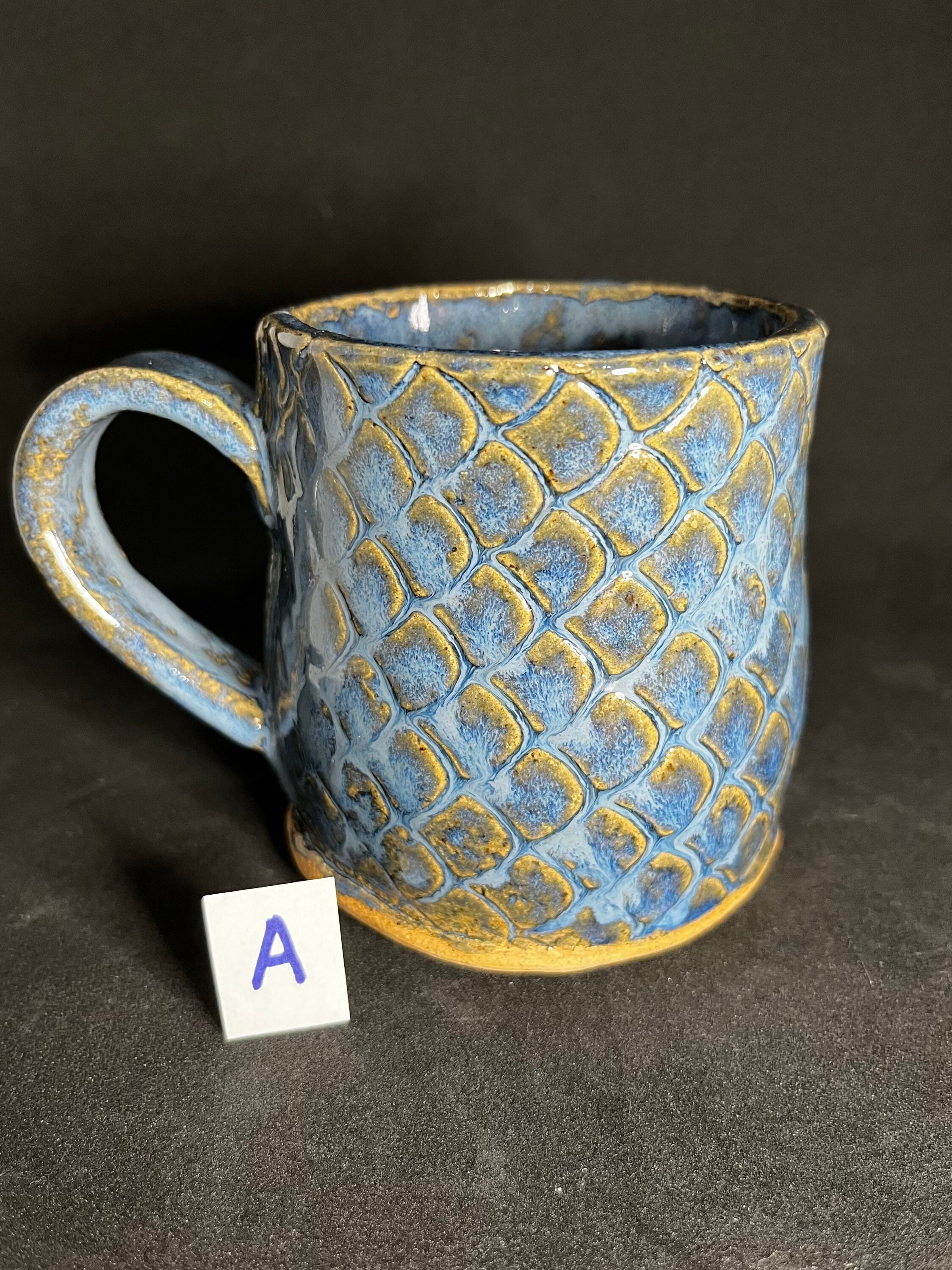 Home & Living Kitchen & Dining dragon scale pattern 12 oz Handmade ...