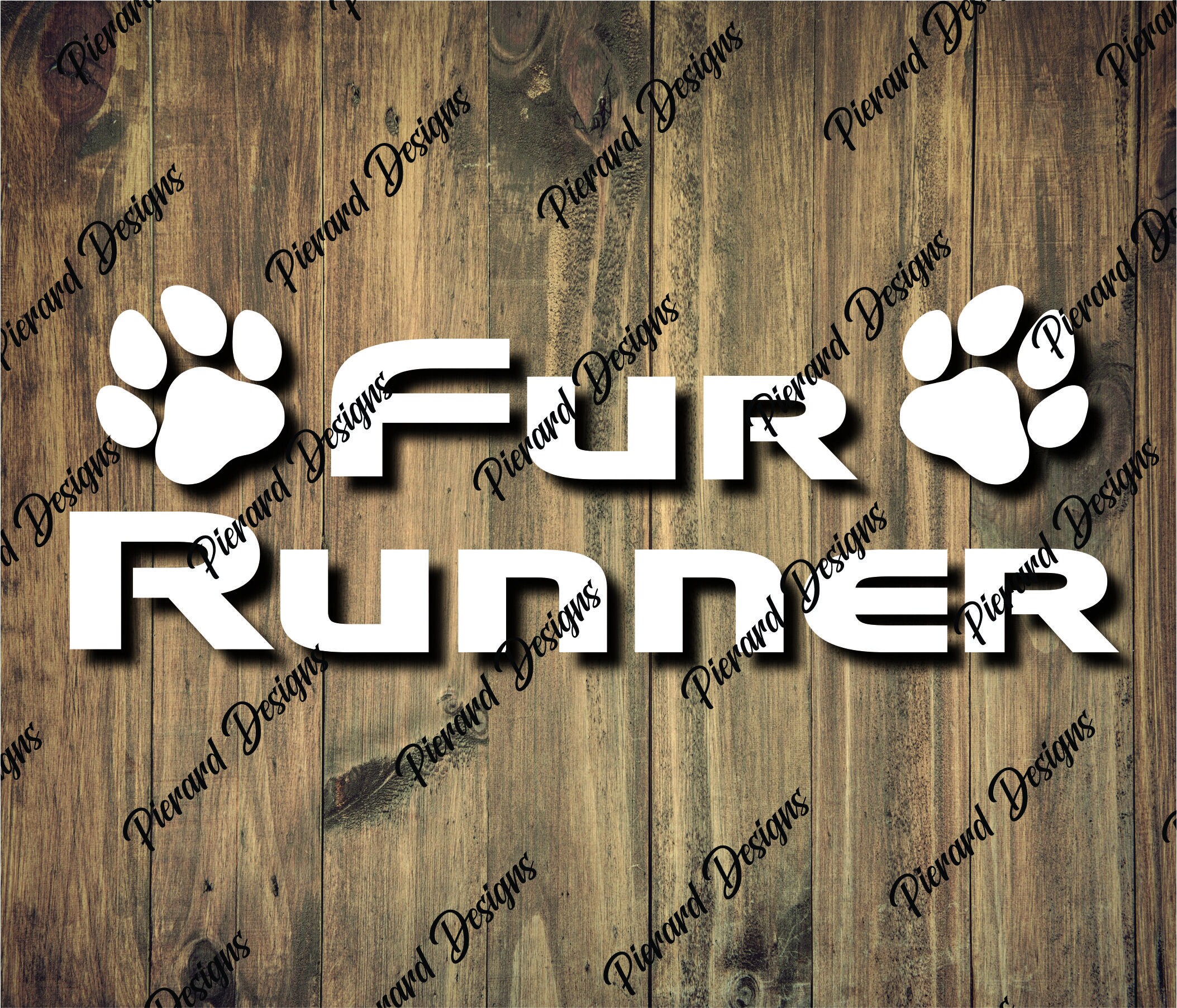 Toyota Fur Runner 4runner Vinyl Decal - Etsy