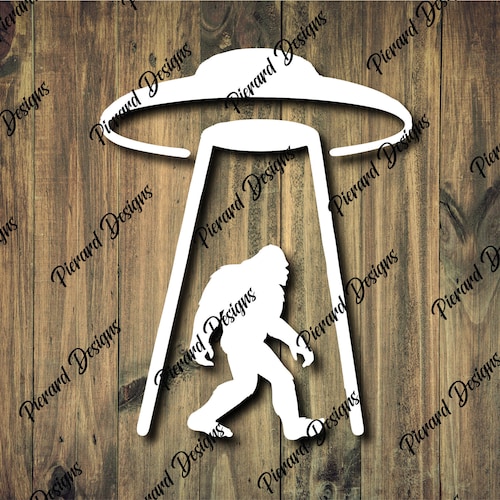 Squatch Life Bigfoot/sasquatch Fishing Vinyl Decal - Etsy