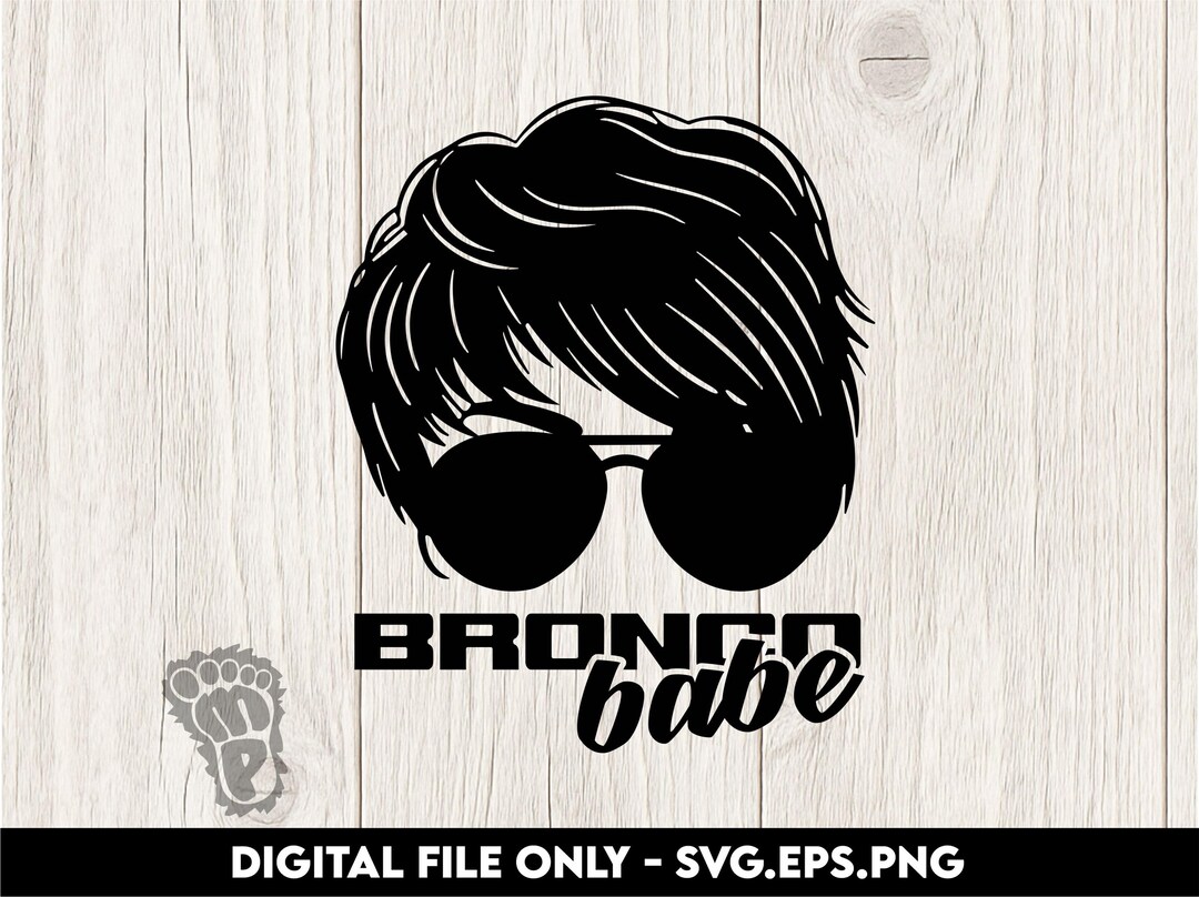 Ford Bronco Babe - SVG, PNG, EPS Digital Files - Etsy UK