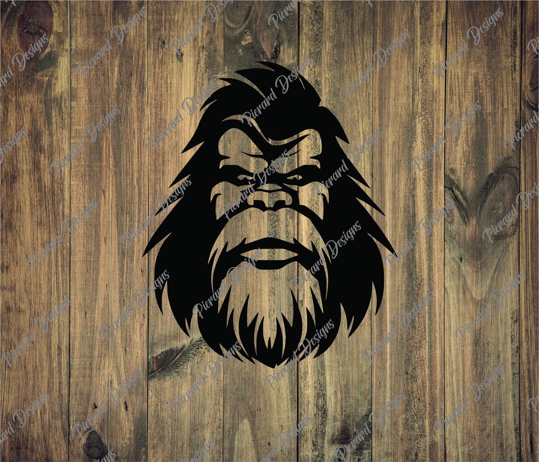 Make Your Ride More Fun With a Bigfoot Sasquatch Face Vinyl Decal - Etsy