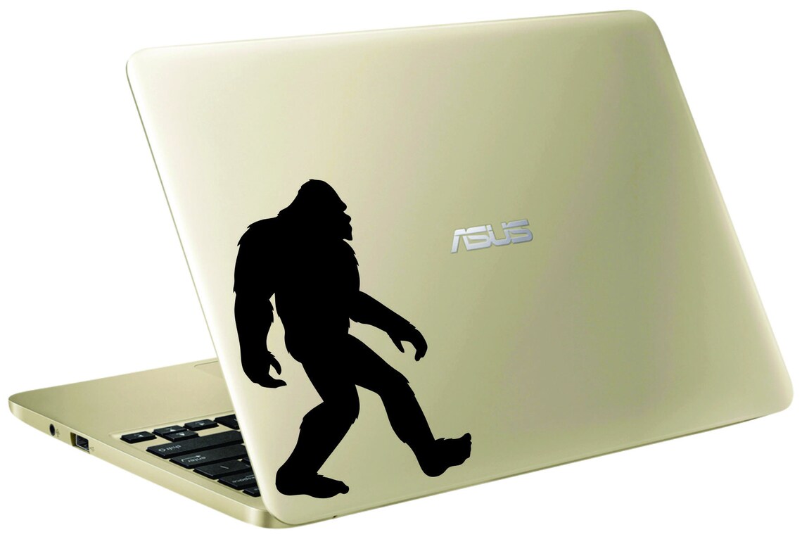 Bigfoot Sasquatch Silhouette Vinyl Decal - Etsy