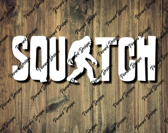 Bigfoot Sasquatch Baby Squatch on Board Vinyl Decal - Etsy