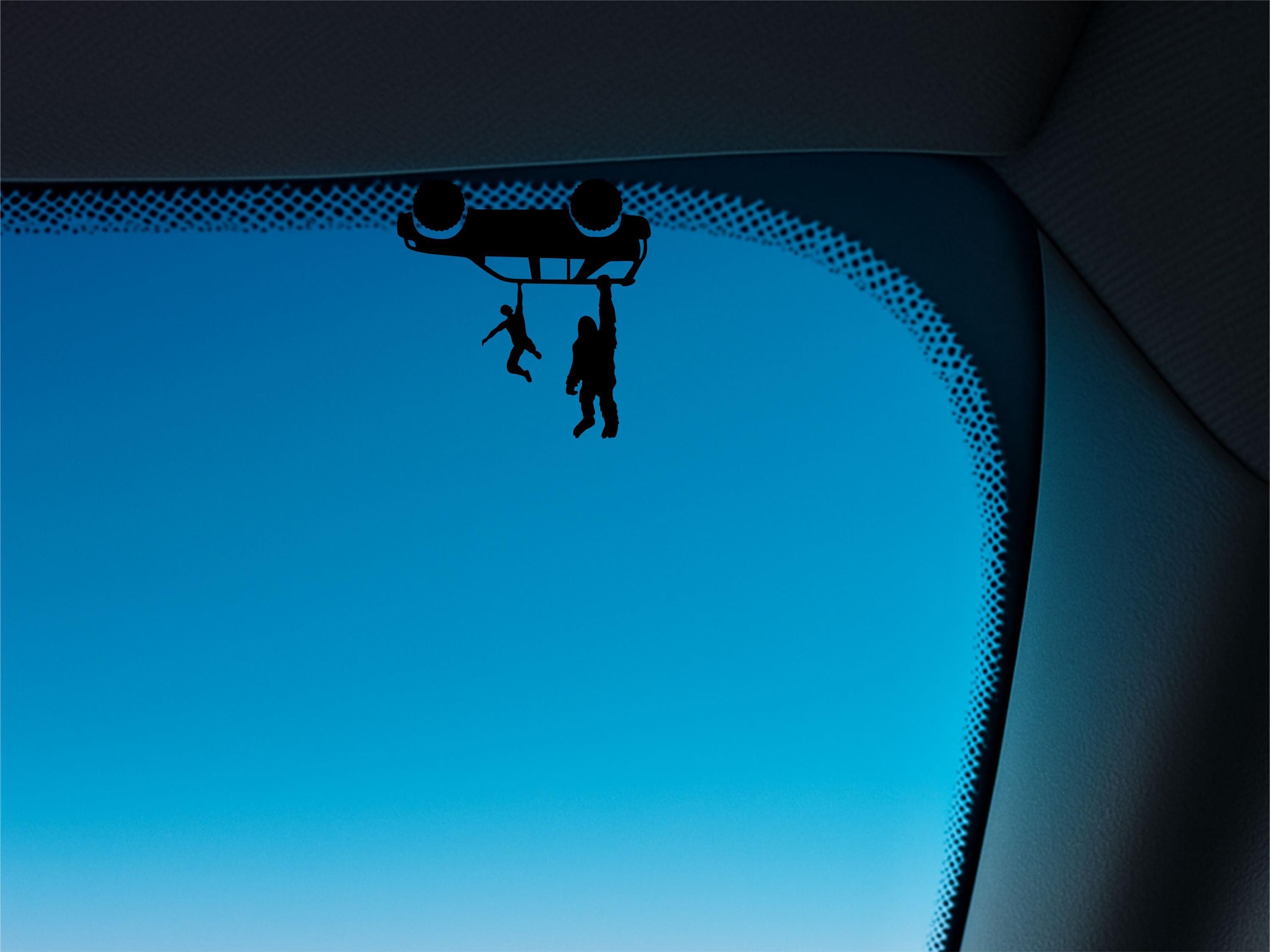 Bigfoot Sasquatch and Driver Hanging 4th Gen 4runner Vinyl Decal - Etsy