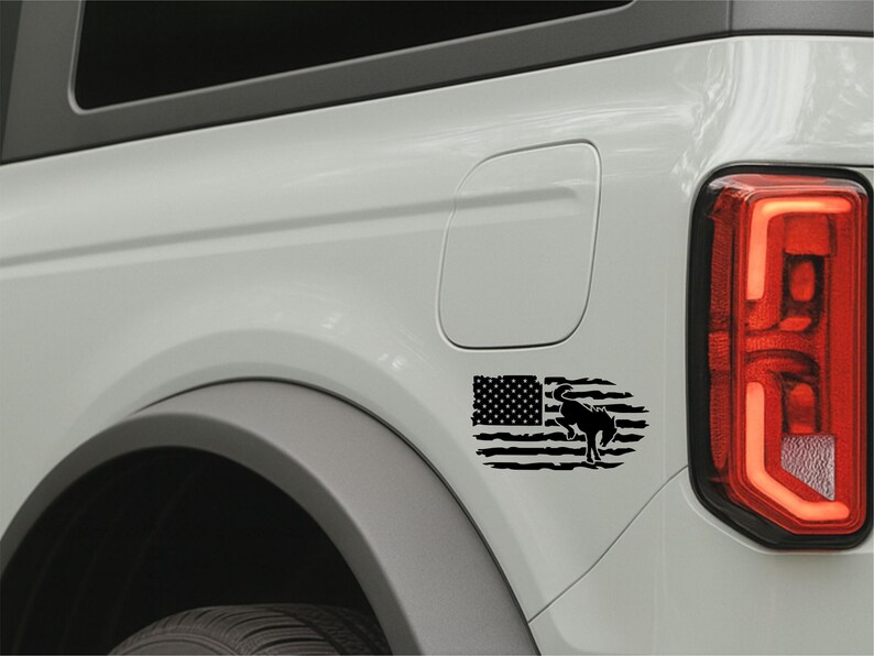 Ford Bronco 6th Gen Flag Logo - SVG, PNG, EPS Digital Files - Etsy