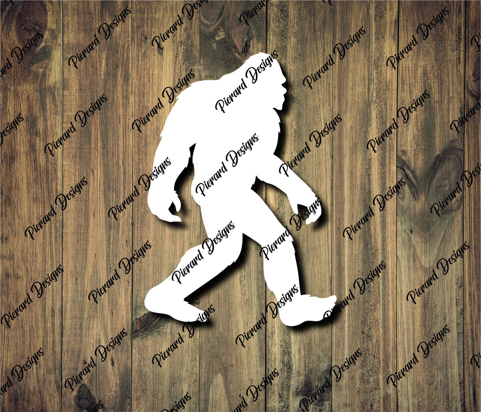 Bigfoot Sasquatch Silhouette Vinyl Decal - Etsy