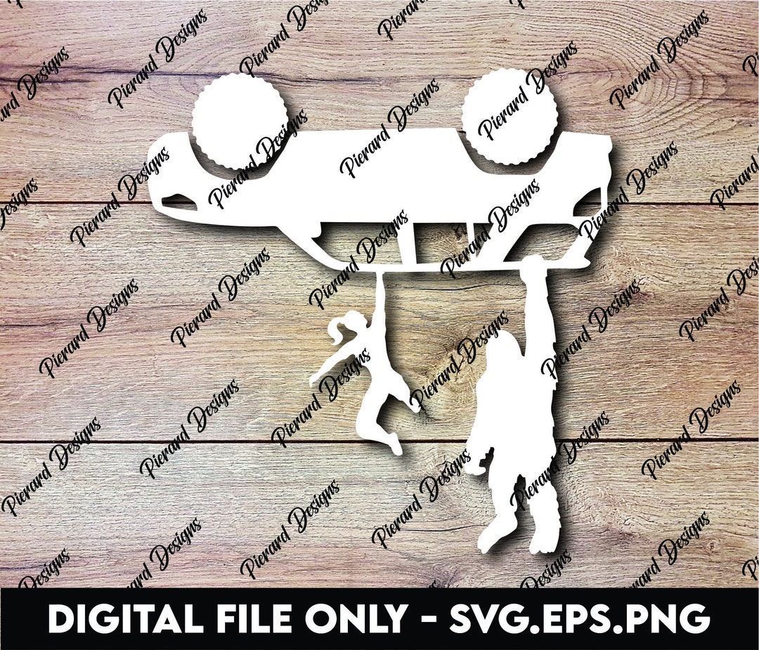 Bigfoot Sasquatch and Female Driver Hanging 5th Gen 4runner - SVG, PNG ...