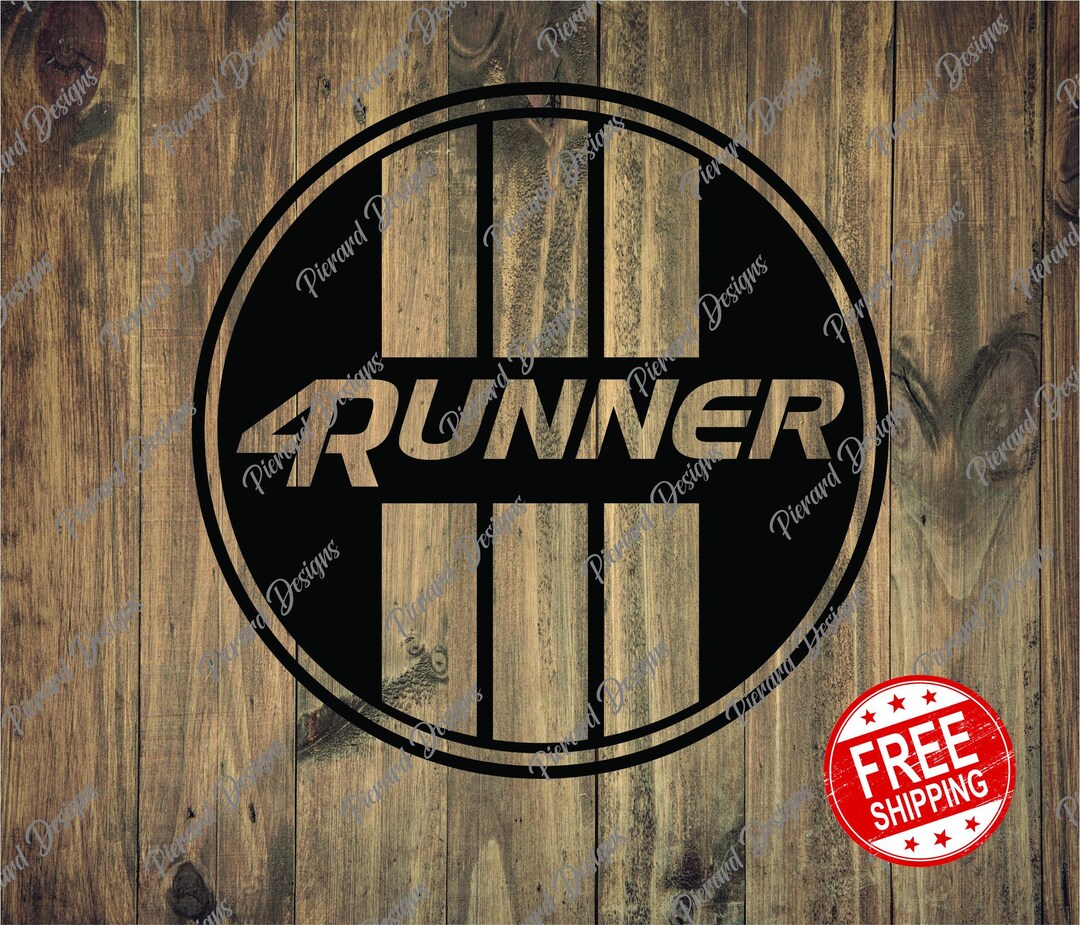 Toyota 4runner Circle Badge Vinyl Decal - Etsy