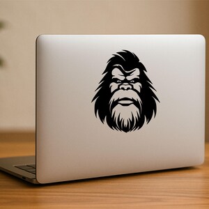 Make Your Ride More Fun With a Bigfoot Sasquatch Face Vinyl Decal - Etsy