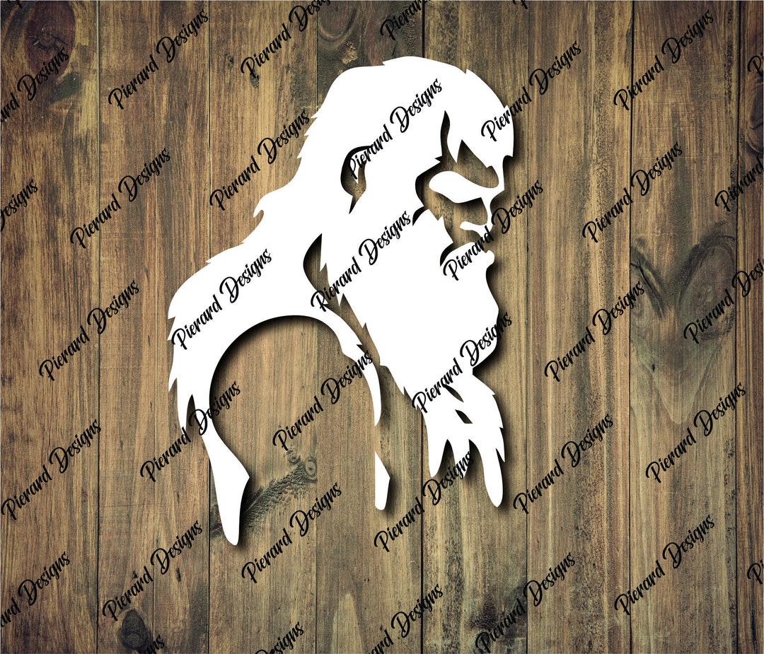 Bigfoot Sasquatch Profile Vinyl Decal - Etsy