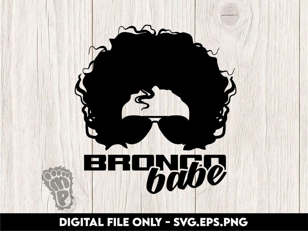 Ford Bronco Curly Babe - SVG, PNG, EPS Digital Files - Etsy