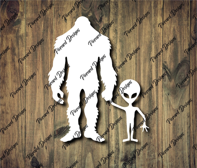 Show Your Love for the Paranormal With This Bigfoot Sasquatch - Etsy
