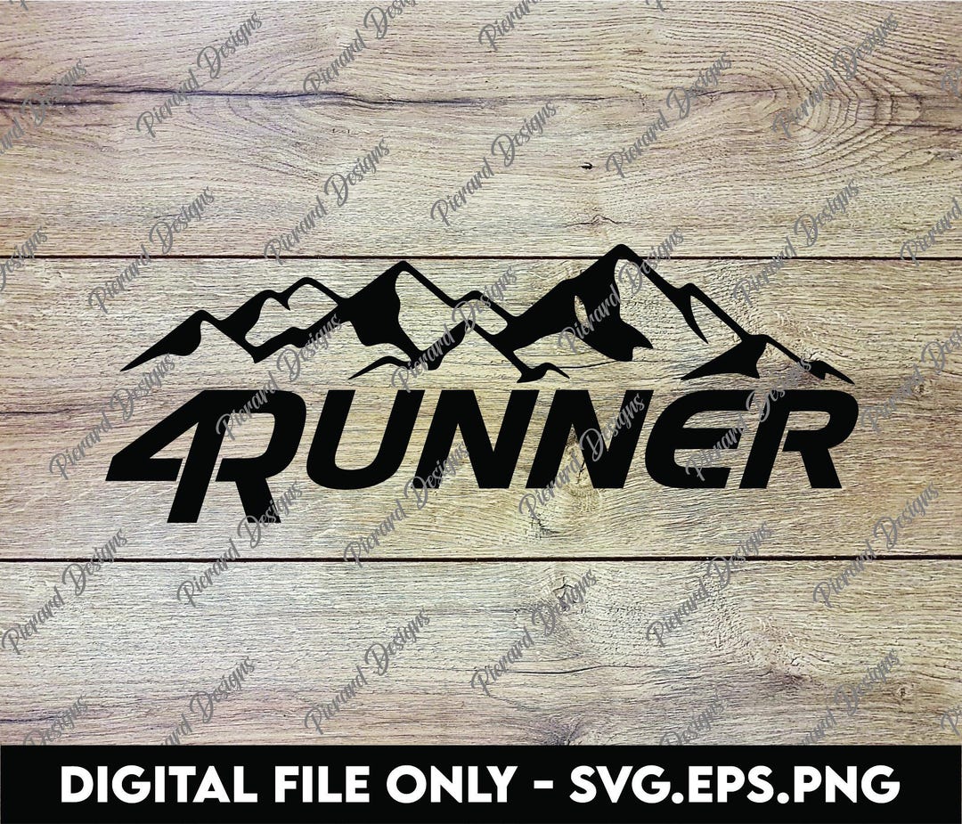 Digital Artwork of Toyota 4runner With Mountains - Perfect for T-shirt ...