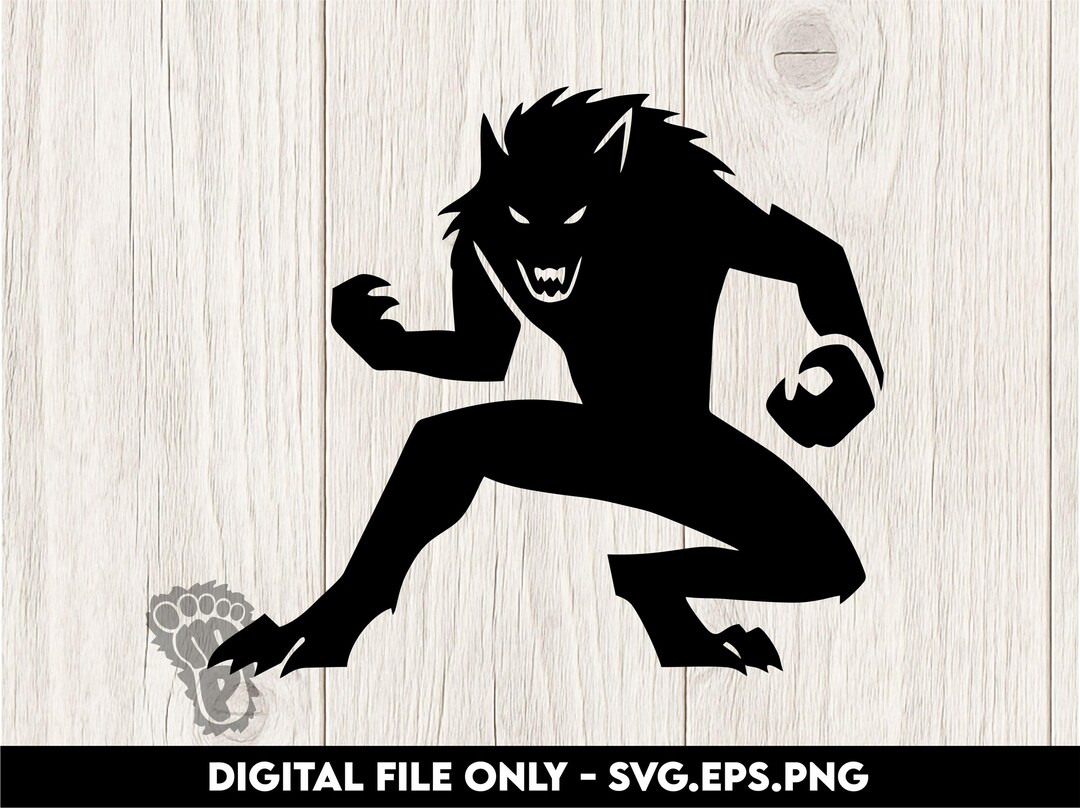 Dogman Snarl Digital Design - SVG, PNG, EPS Digital Files - Etsy