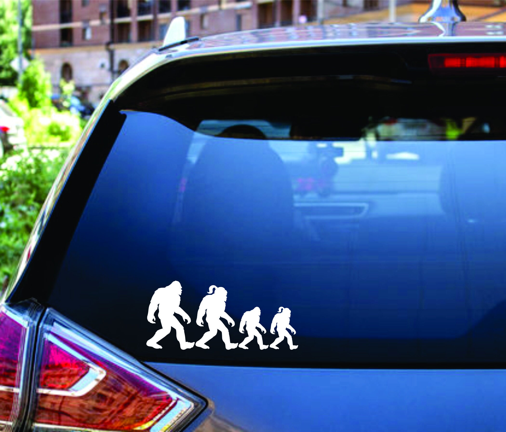 Bigfoot Sasquatch Family Vinyl Decal - Etsy