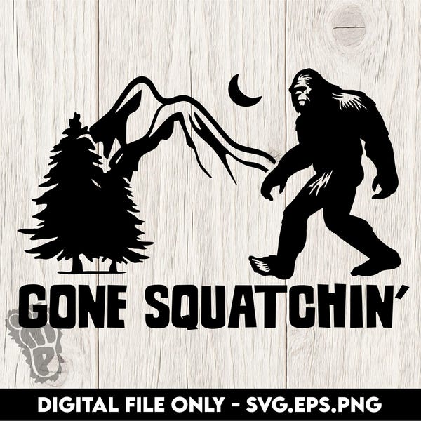 Gone Squatchin - Etsy