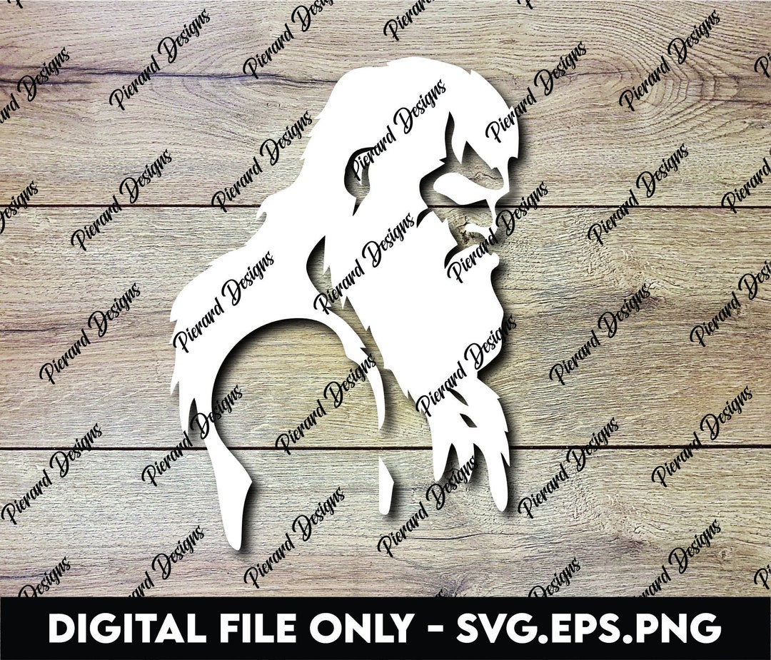 Bigfoot: Sasquatch Profile SVG, PNG, and EPS Digital Files - Etsy
