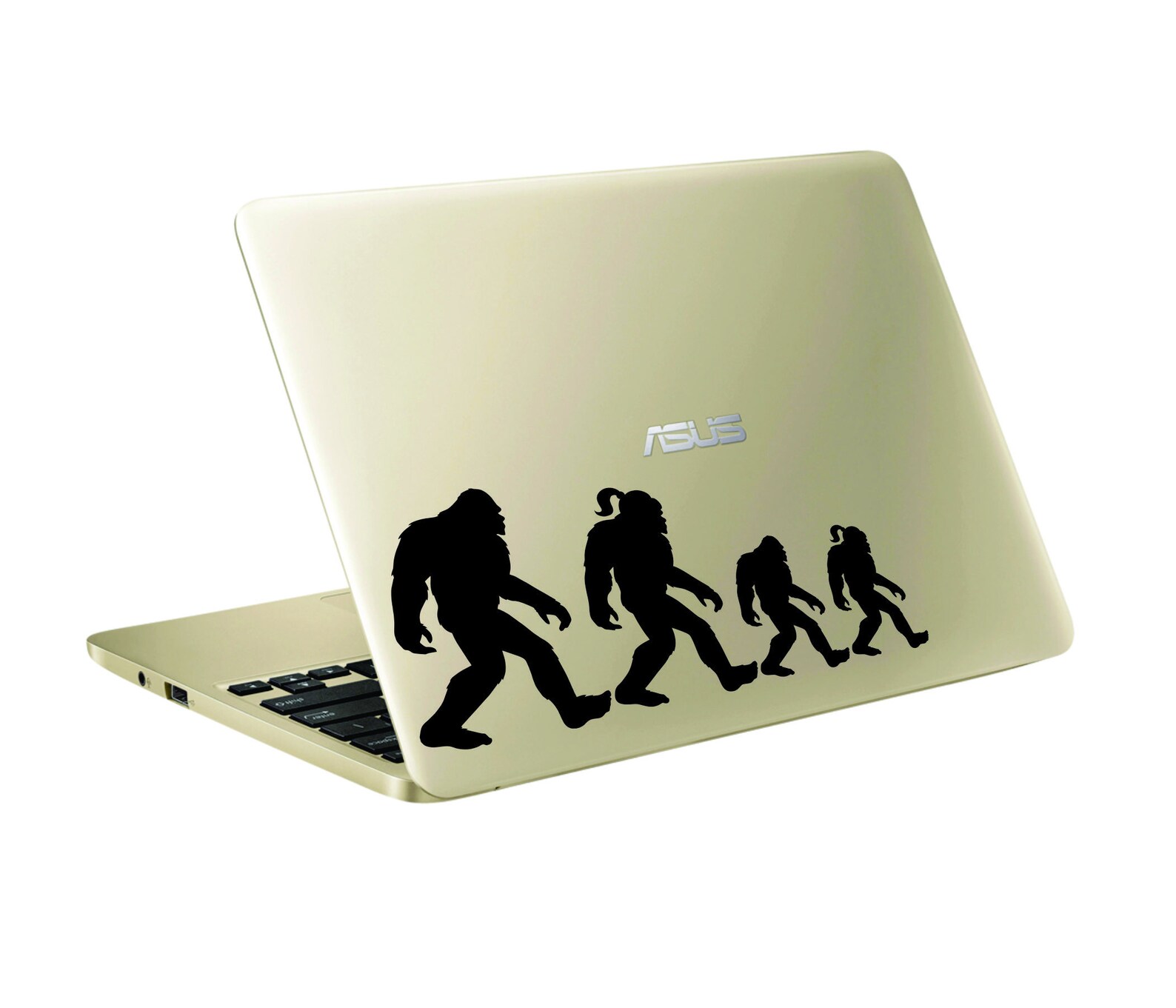 Bigfoot Sasquatch Family Vinyl Decal - Etsy