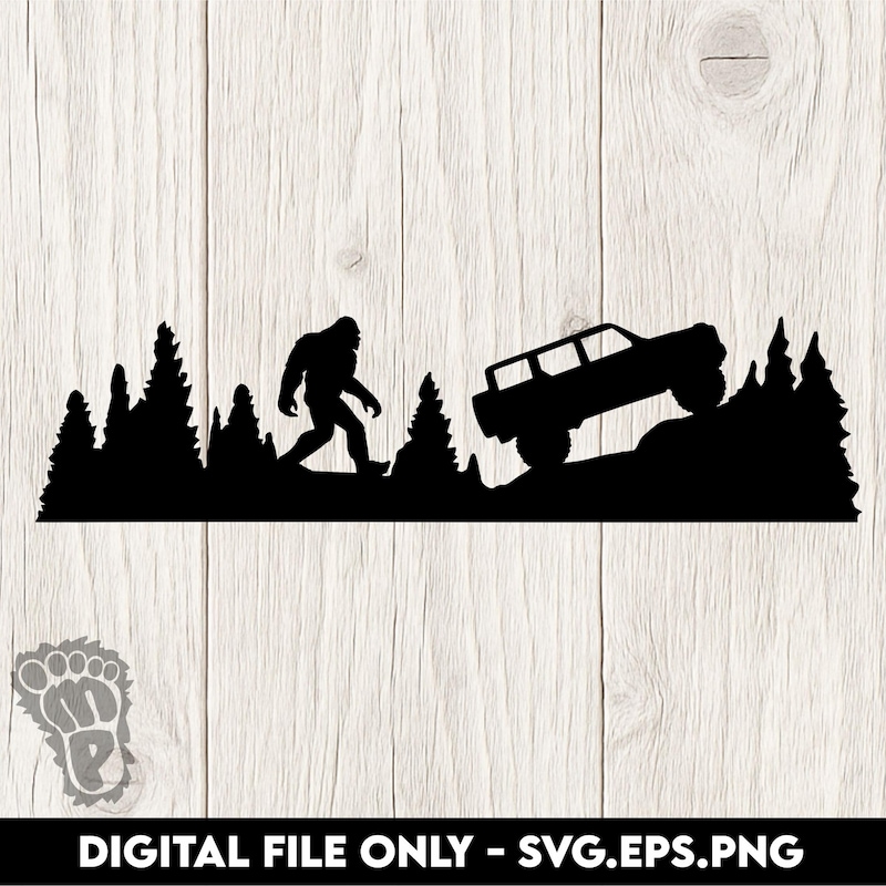Bigfoot Bronco Vinyl - Etsy