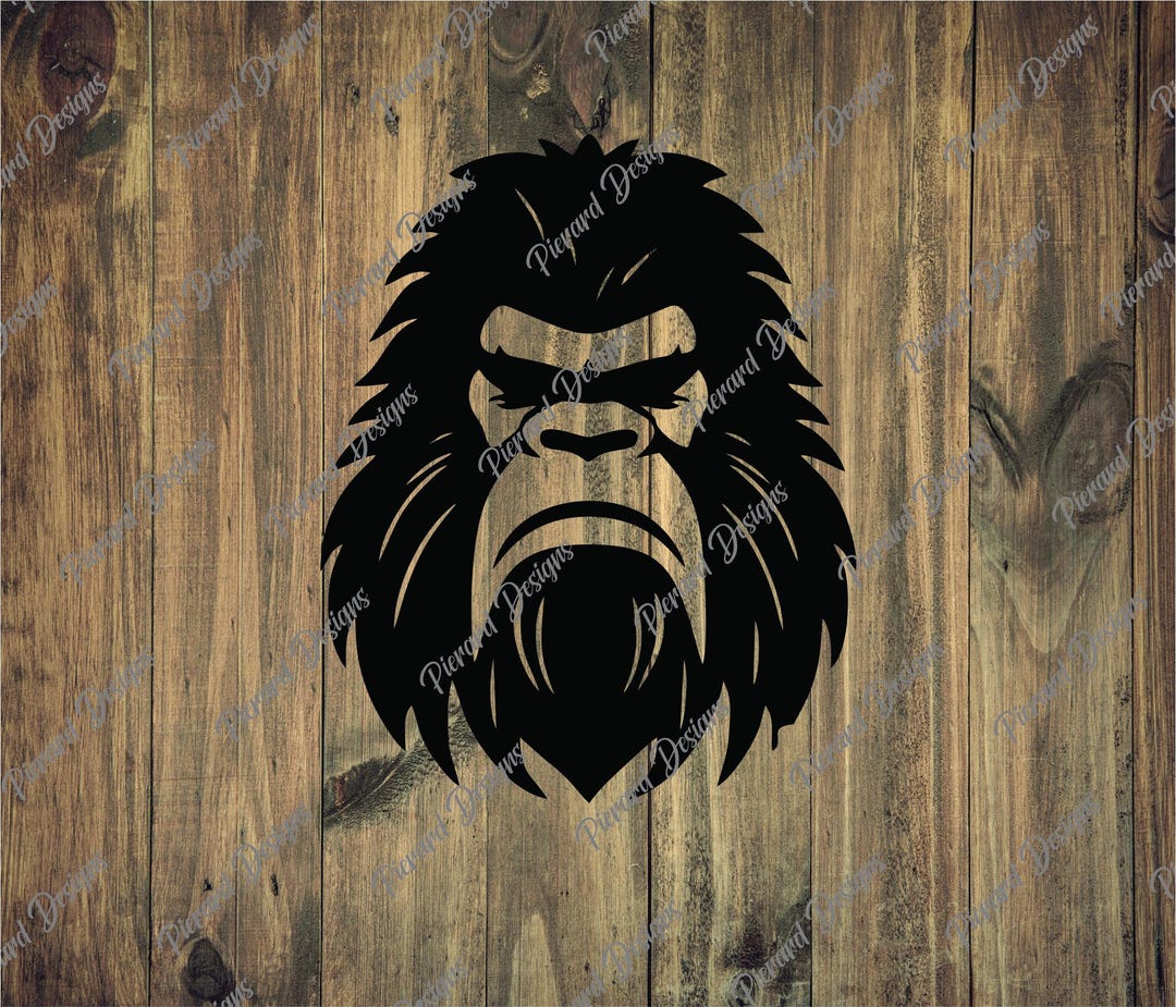 Make Your Ride More Fun With a Bigfoot Sasquatch Face Vinyl Decal - Etsy