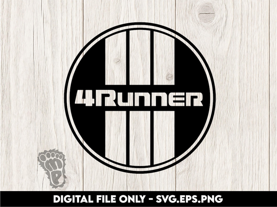Toyota 4runner Badge New Style - SVG, PNG, EPS Digital Files - Etsy