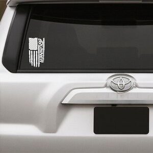 Toyota 4runner Text With Flag - SVG, PNG, EPS Digital Files - Etsy