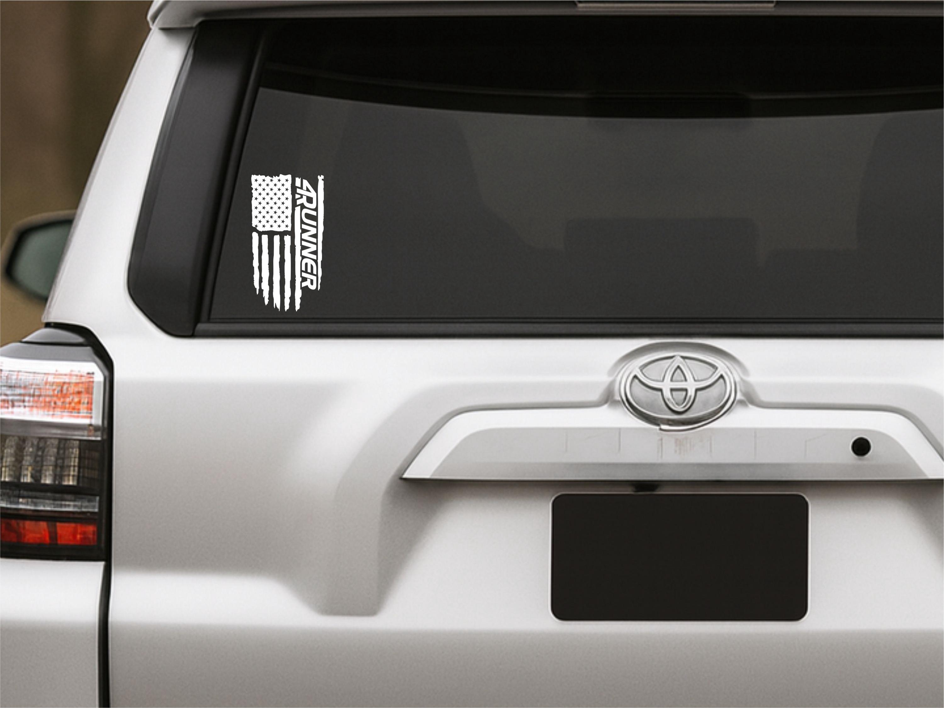 Toyota 4runner Text With Flag - SVG, PNG, EPS Digital Files - Etsy
