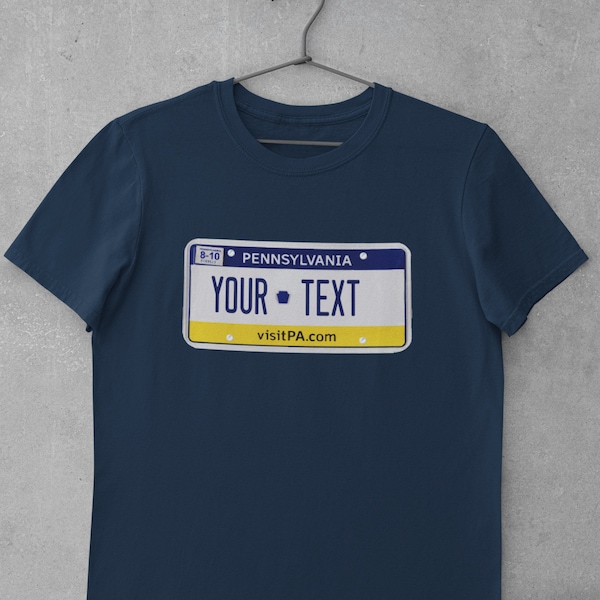 Pennsylvania License Plate Svg - Etsy