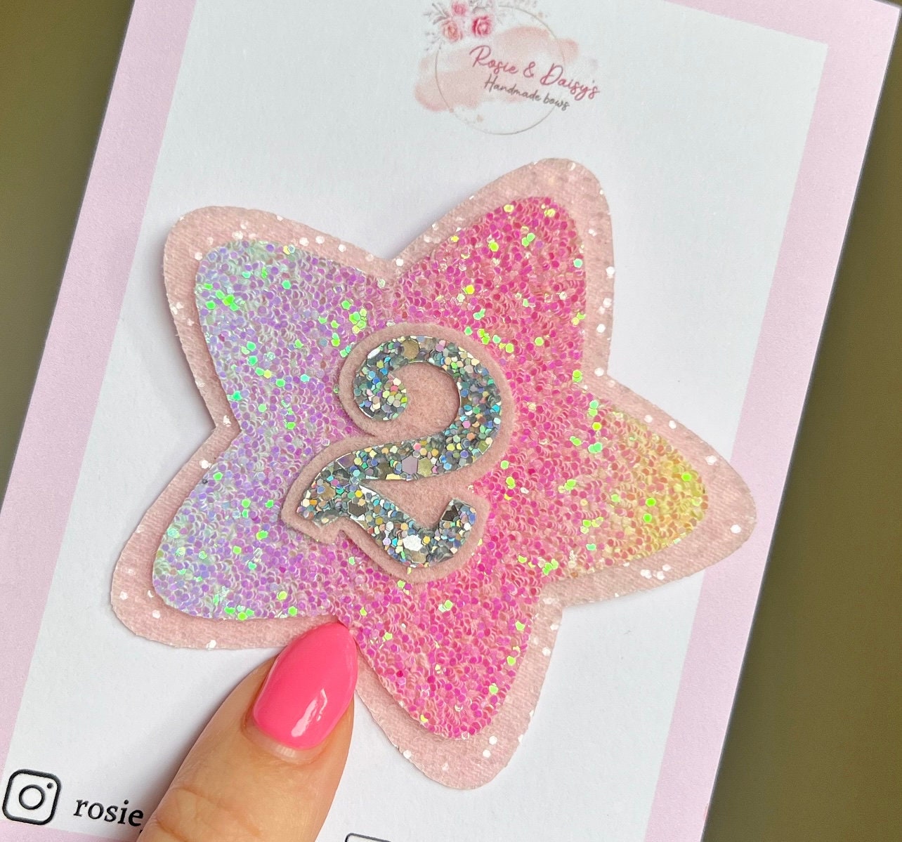 Rainbow Glitter Birthday Badge Pink Glitter Birthday Badge - Etsy